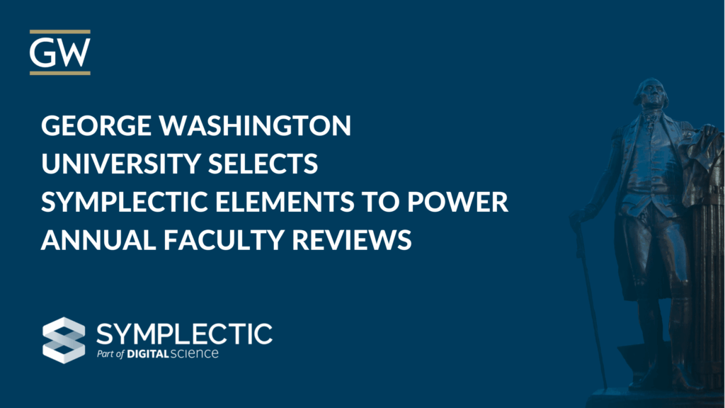 George Washington University selects Symplectic Elements to power ...